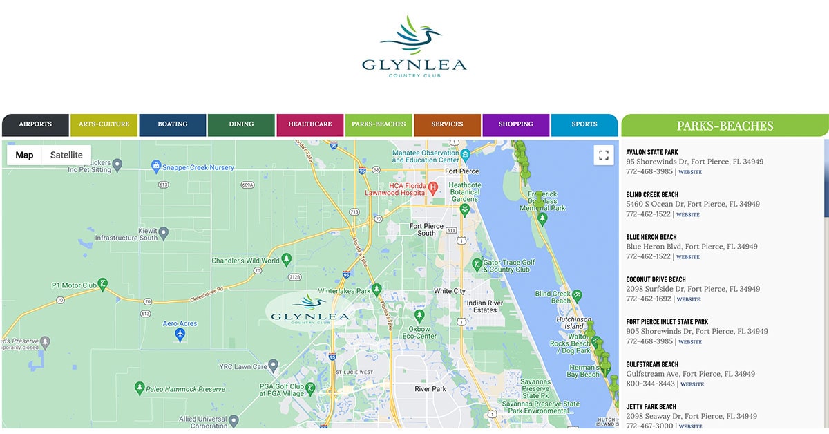 Explore the Treasure Coast Interactive Map | Things to Do